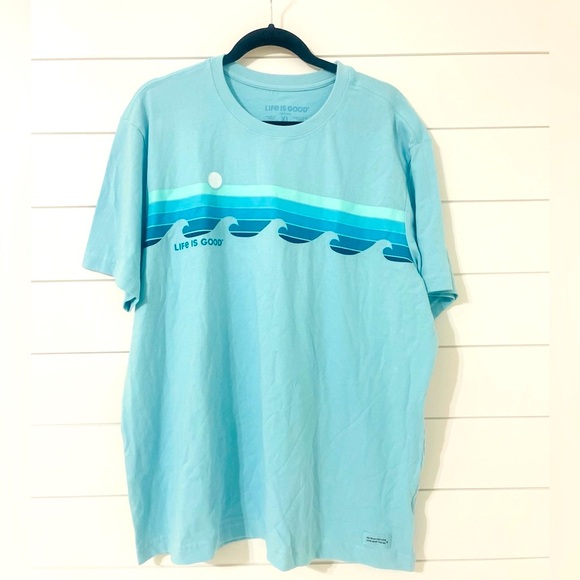 Life Is Good | Shirts | New Life Is Good Short Sleeve Tee Size Xl ...
